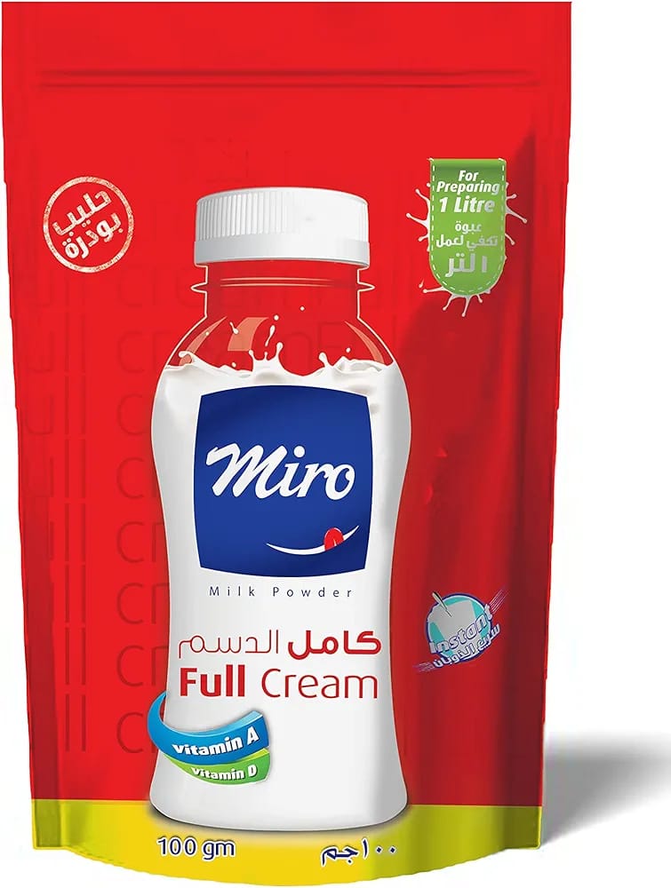 Miro Full Cream Milk 100g - Mosa Egypt